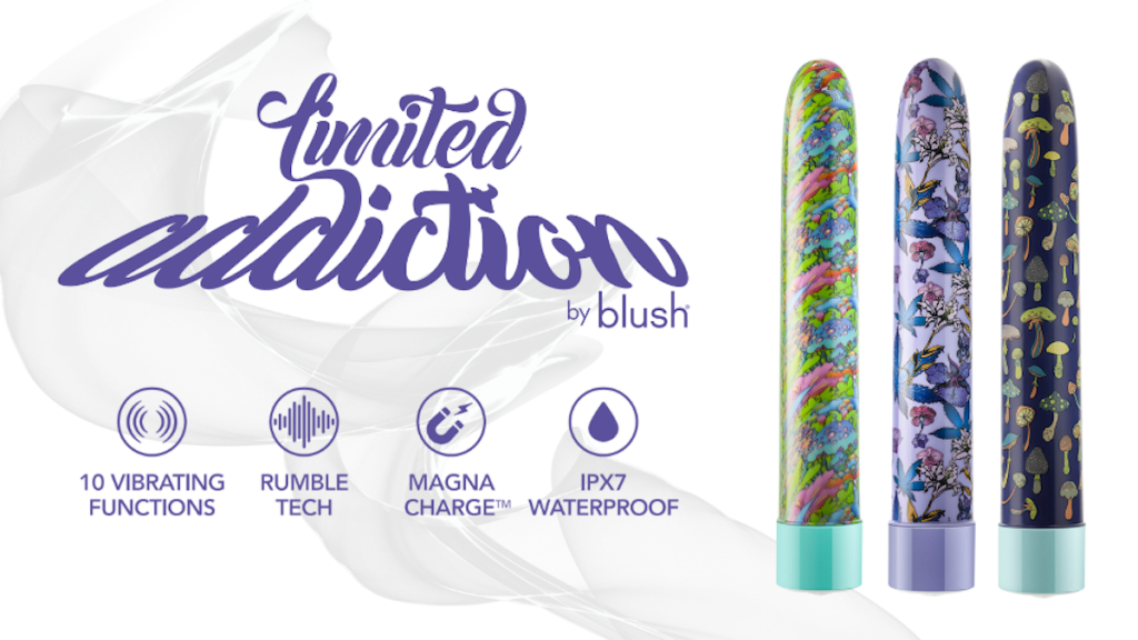 Blush Expands ‘Limited Addiction’ Collection with 3 of Colorful, Rumbly ...